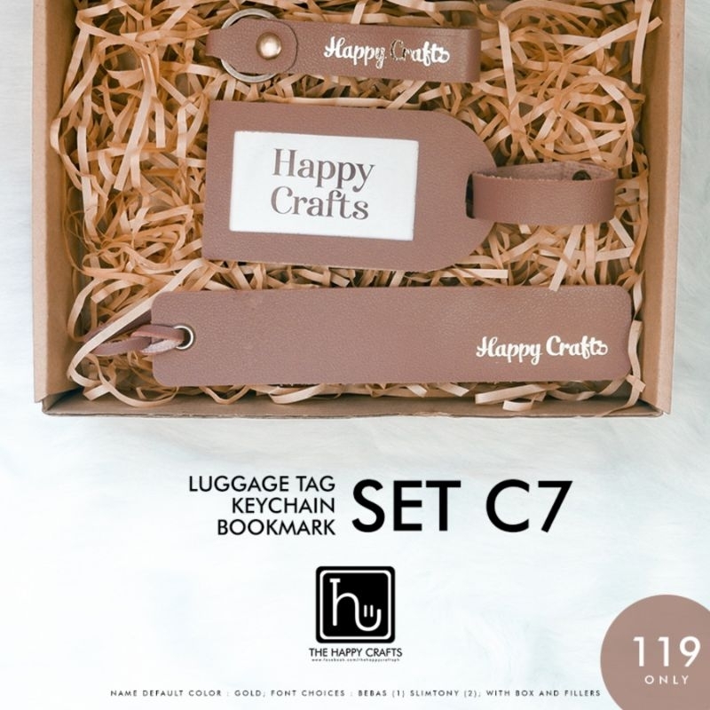 CUSTOMIZED PERSONALIZED LEATHER GIFT SETS thehappycraftsph | Shopee ...