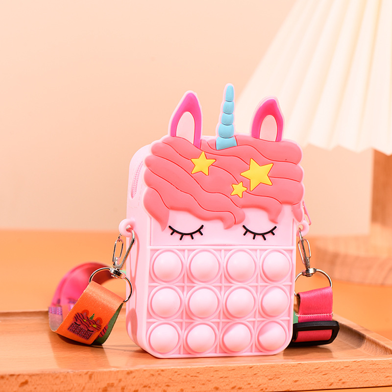 Mumu 2052 Cozyland Multifunctional Pop It Bag For Kid Girl Fidget Toy ...