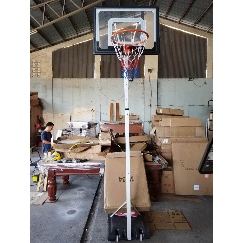 BASKETBALL RING WITH BOARD AND STAND / PANGLARONG BASKETBALL ...