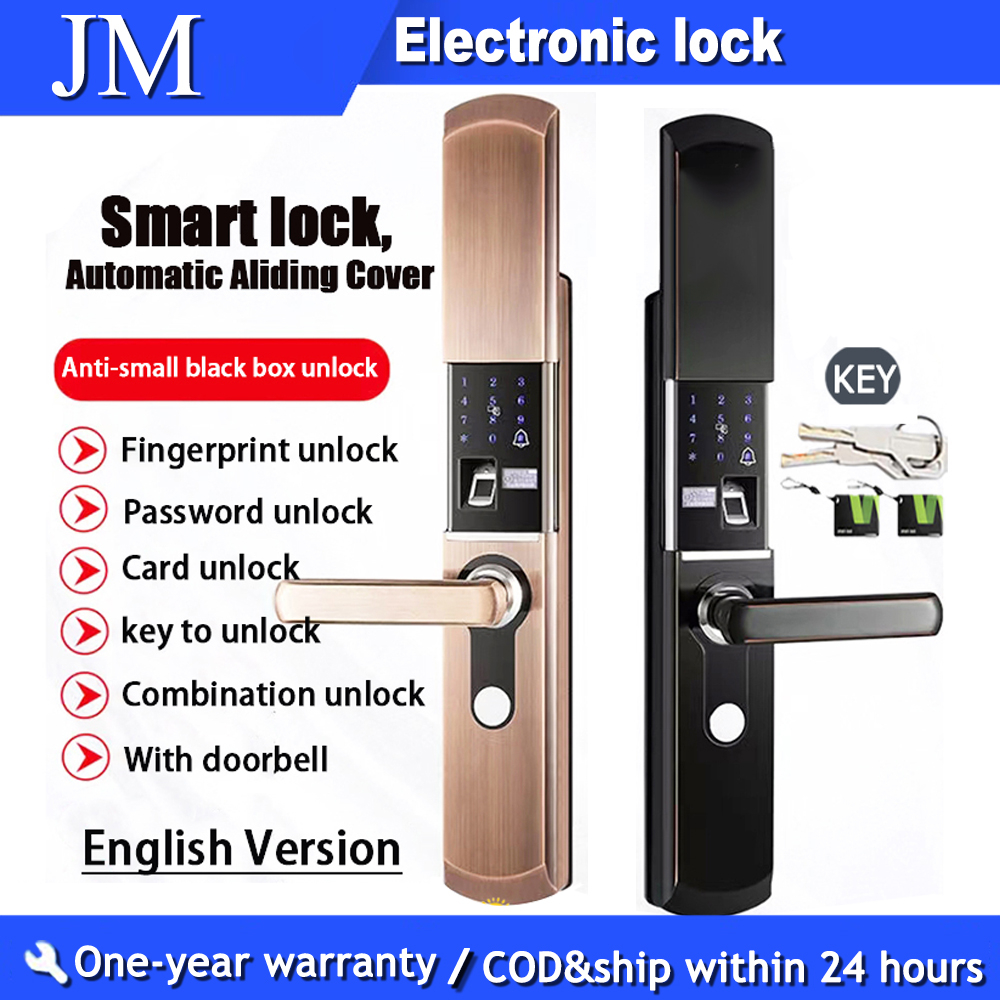 Smart Lock Fingerprint/IC card/Passcode Electronic Biometric Code ...