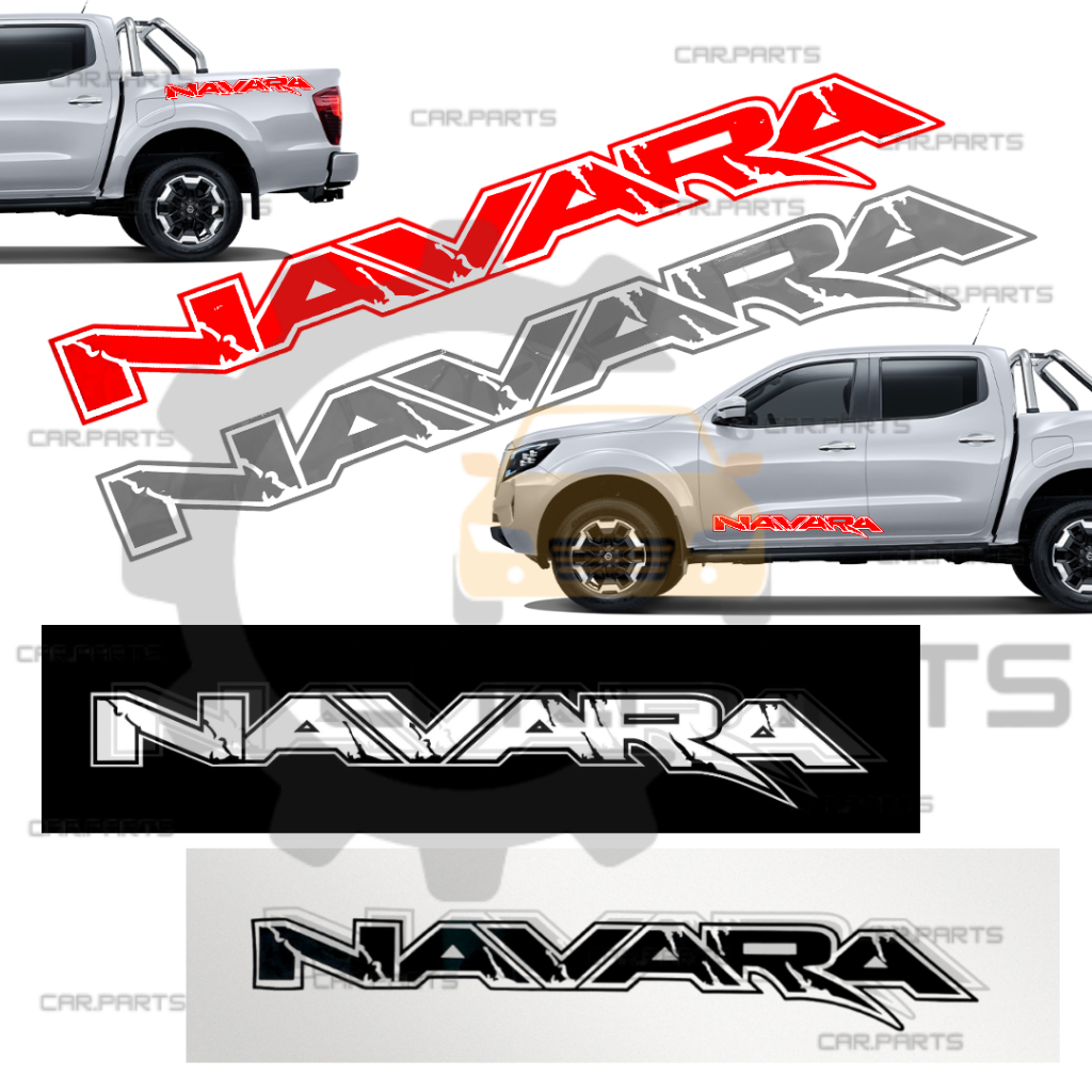CP 1Pc NISSAN NAVARA Car Decals Sticker Design for Side Doors Car Side ...