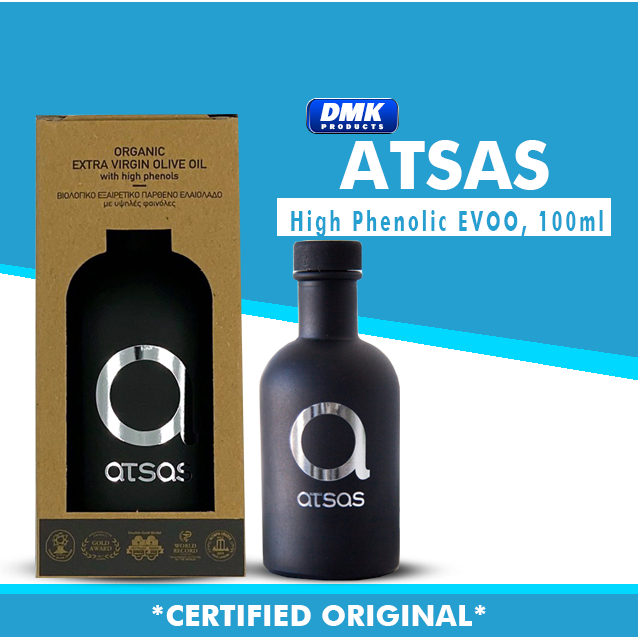 Atsas [2022 Harvest] Organic High Phenolic Organic Extra Virgin Olive Oil, 100 ml | Shopee ...
