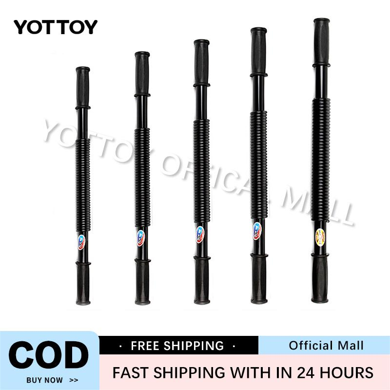 YOTTOY Power Twister Bar Arm Force Rod Spring Forearm Muscle ...
