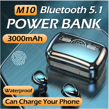 M10 Wireless Earbuds Bluetooth Headset Sport Headphone tws Technology A ...