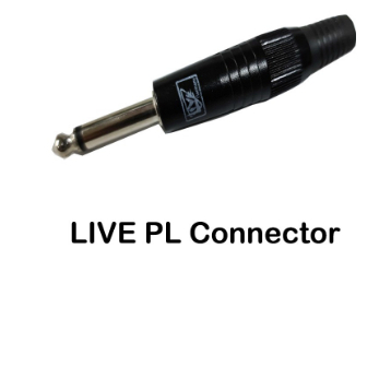 Live Male PL PL55 Connector Mono Plug 1/4" Original | Shopee Philippines