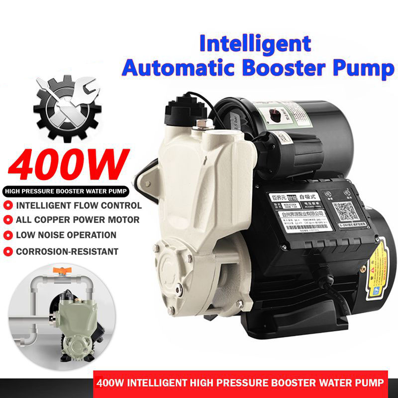 Automatic Booster Pump 400W Intelligent Automatic Pump Pipeline Booster ...