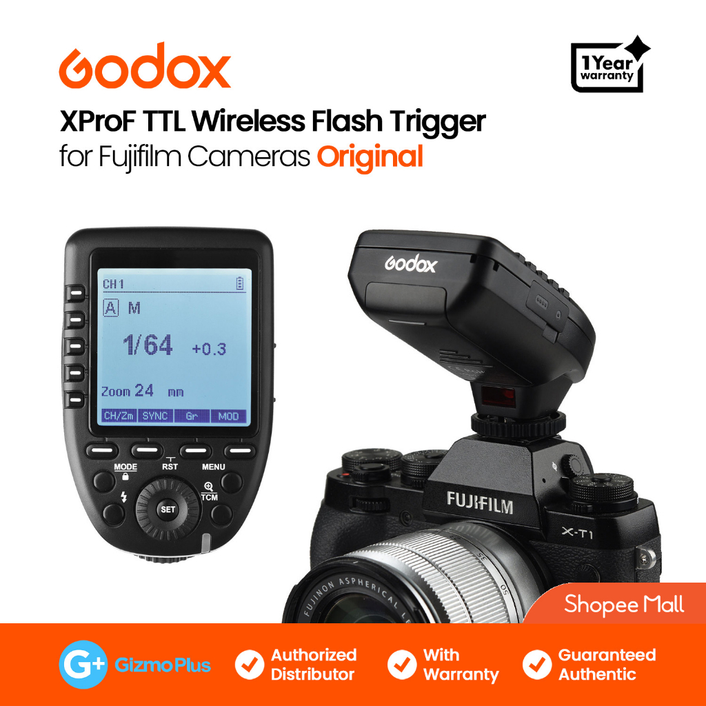 Godox Xpro TTL Wireless Flash Trigger For Fujifilm | Shopee Philippines