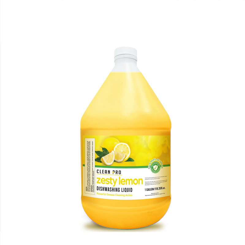 Clean Pro Dishwashing Liquid Zesty Lemon Scent Gallon | Shopee Philippines
