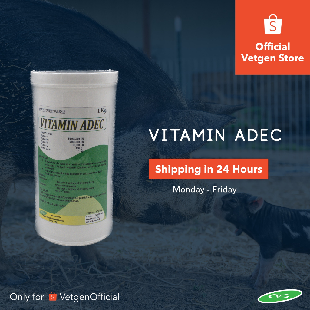 Vitamin ADEC for Animals | Canister | Soluble Powder | Vet Product ...