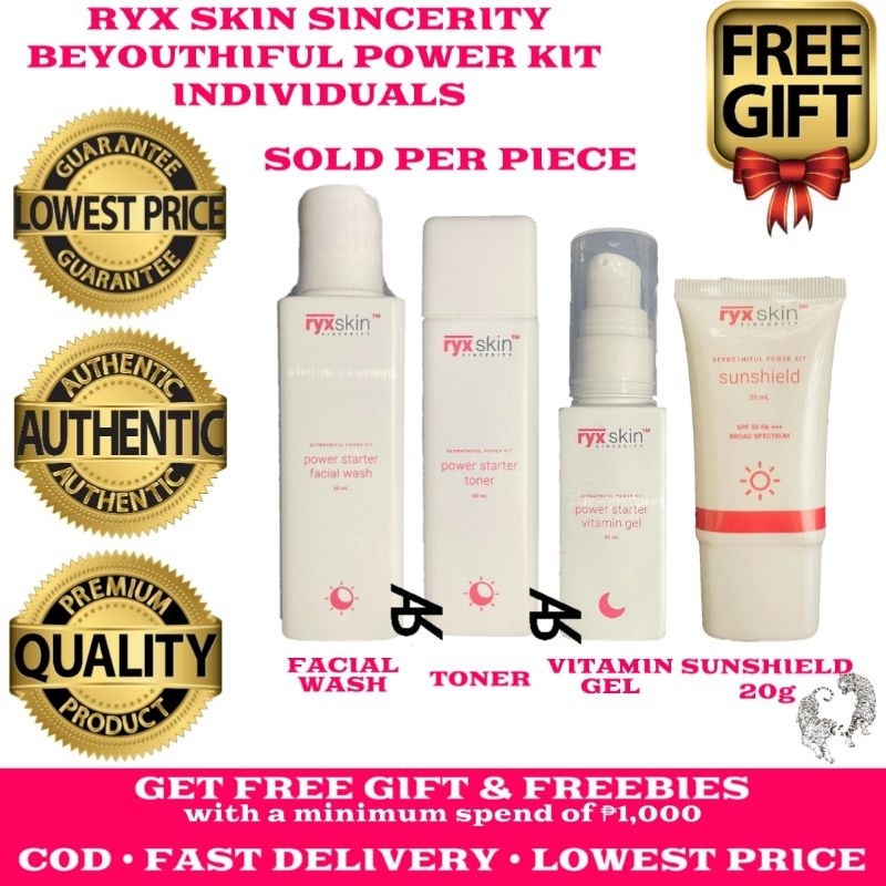 Authentic Ryx beYOUTHiful Power Kit Individual Tingi | Shopee Philippines