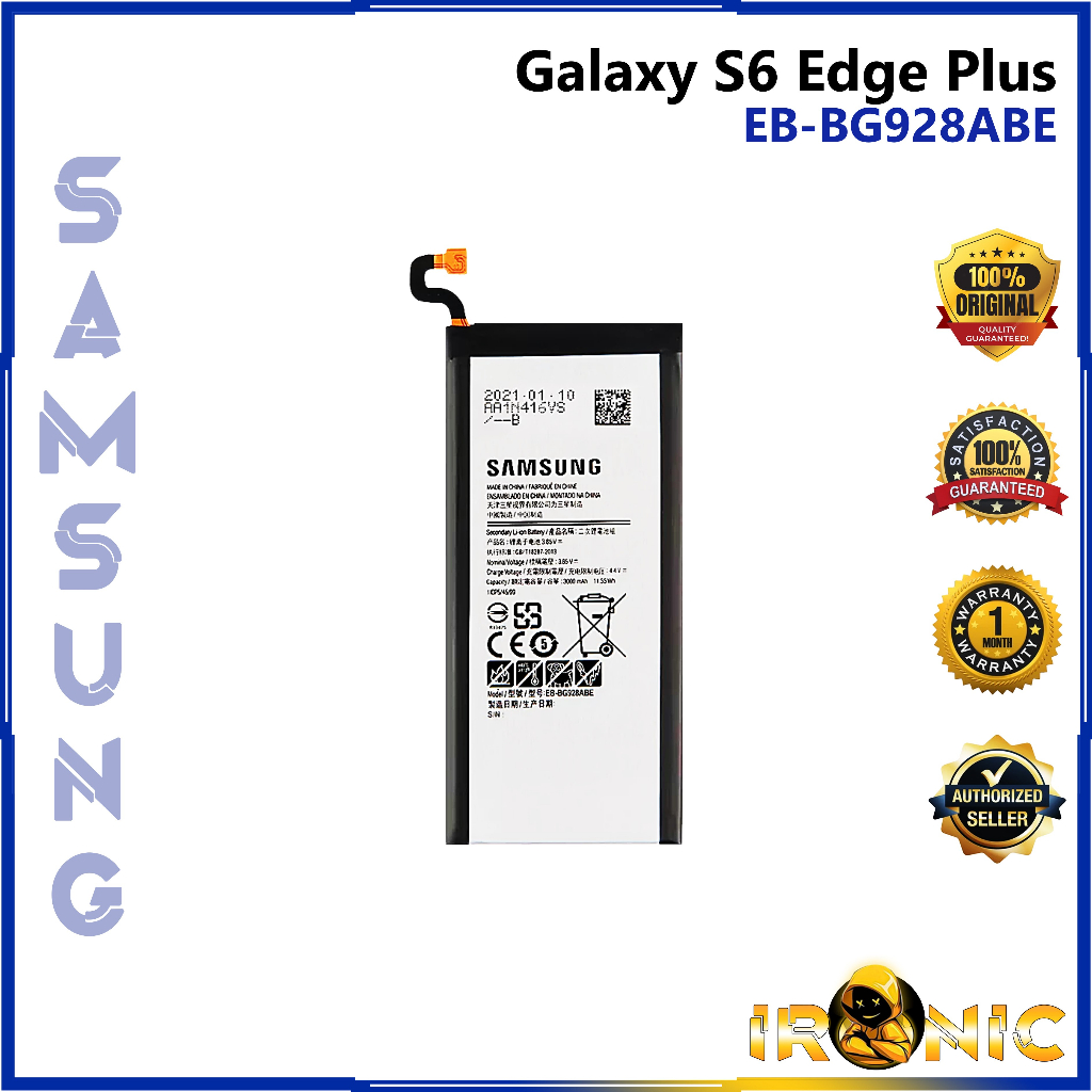 Samsung S6 Edge Plus Battery Model EB-BG928ABE Original Equipment ...