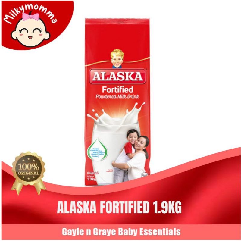 Alaska Fortified Powdered Milk Drink 1.9kg | Shopee Philippines