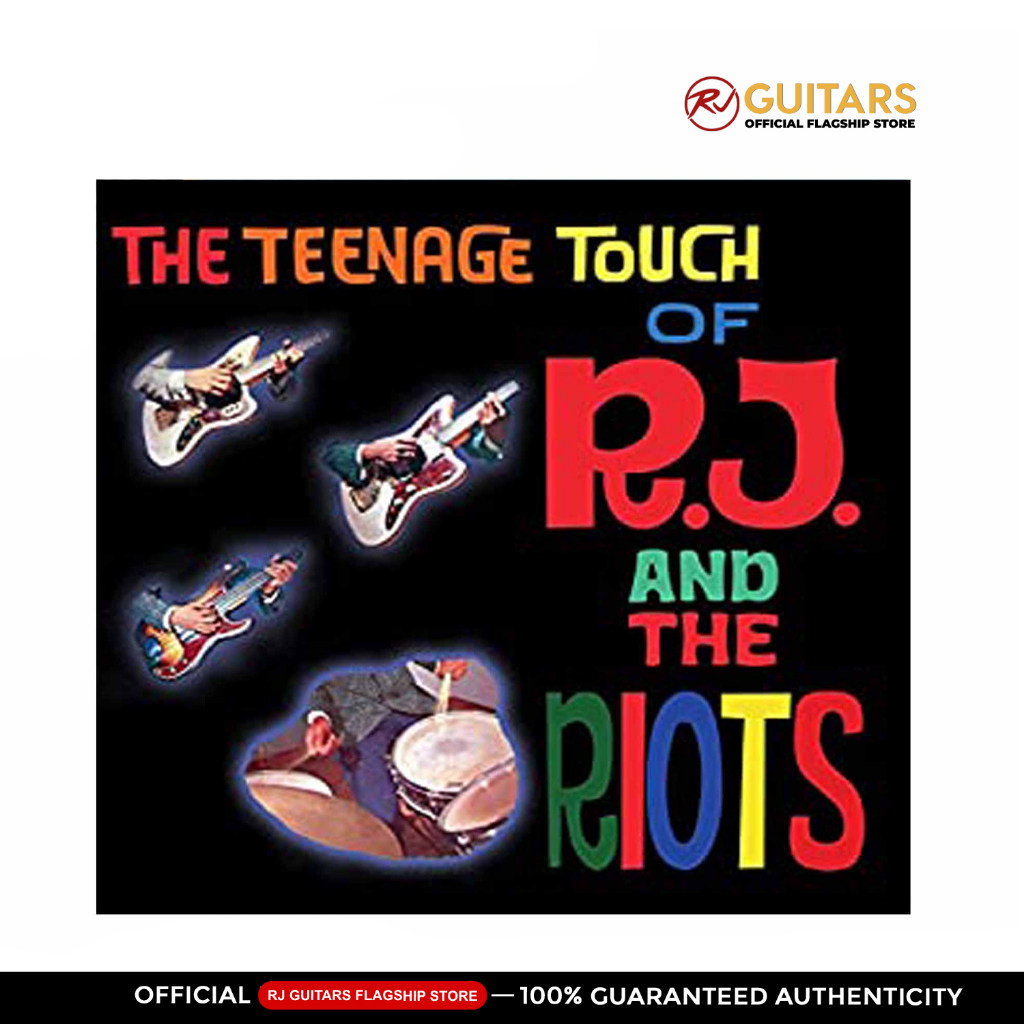 RJ CD-The Teenage Touch of RJ and the Riots Album | Shopee Philippines