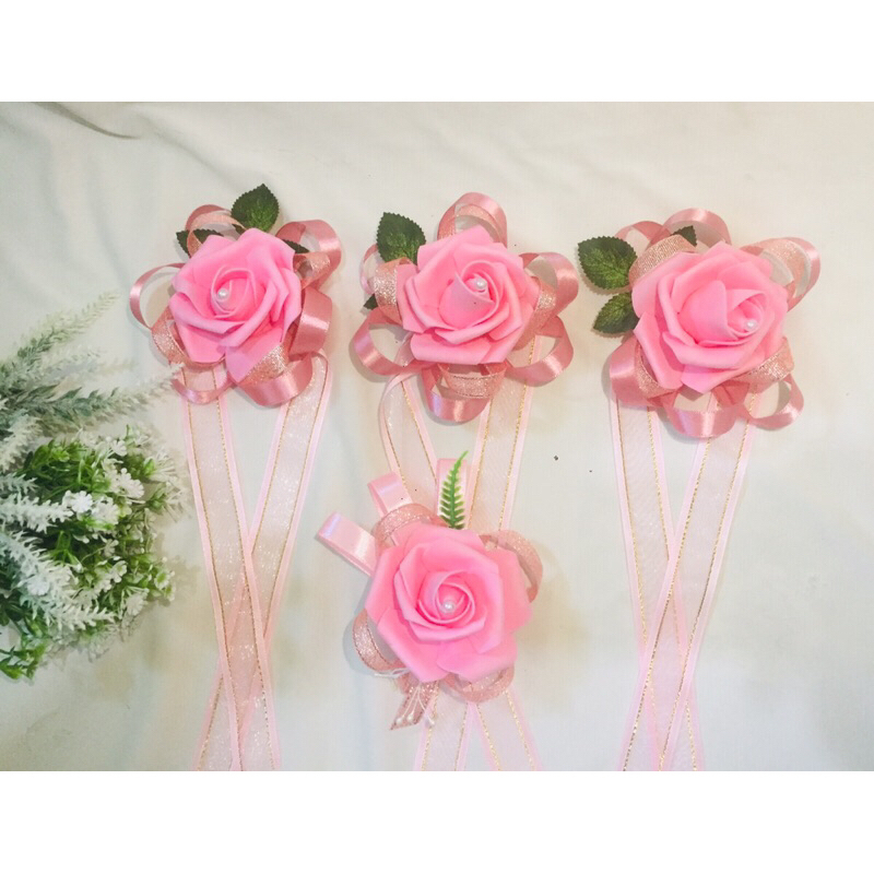 Flower Wrist Corsage Bracelet fashion for Bridesmaid Ninang @ Wedding ...