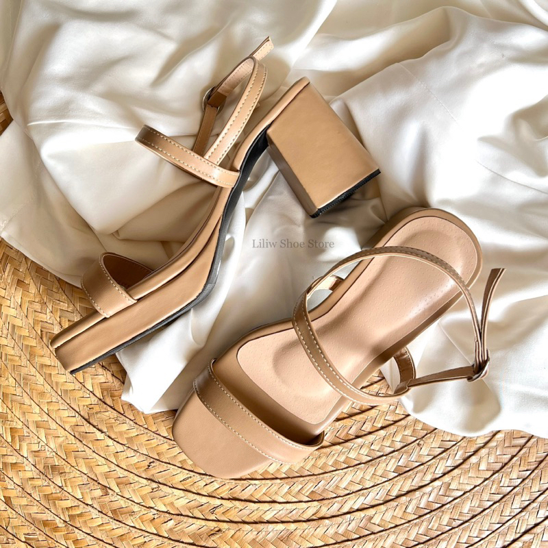 Chunky Platform Block 3-Inch Heels - MADE IN LILIW | Shopee Philippines