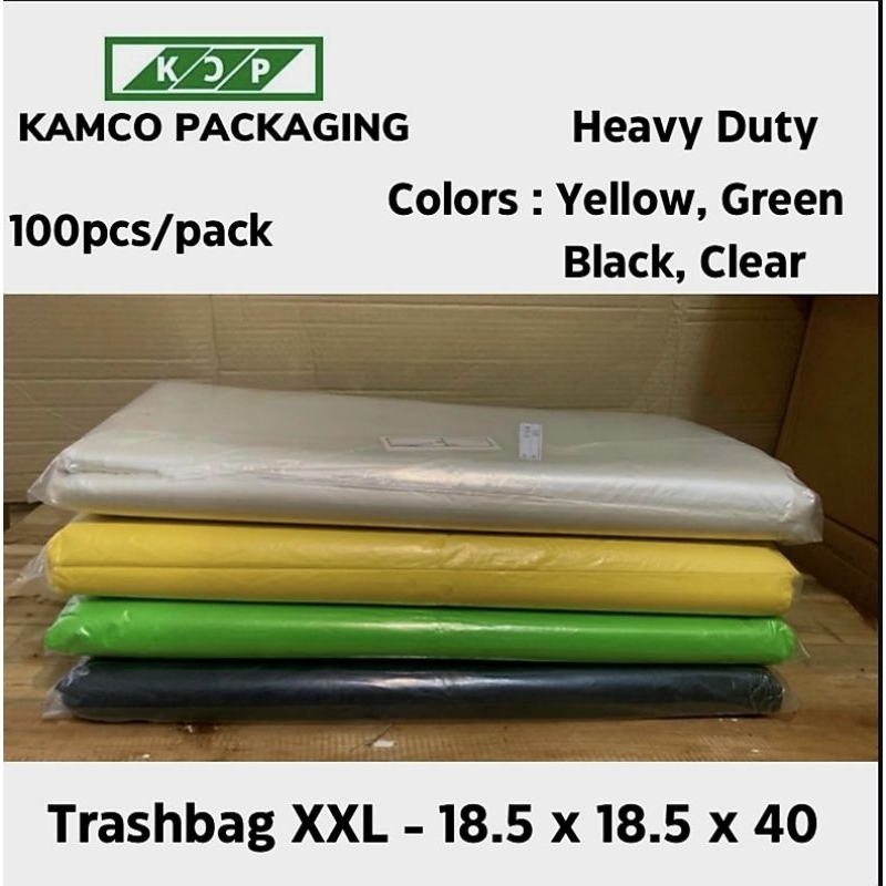 Trashbag XXL 37 x 40 Heavy Duty PE (100's) | Shopee Philippines