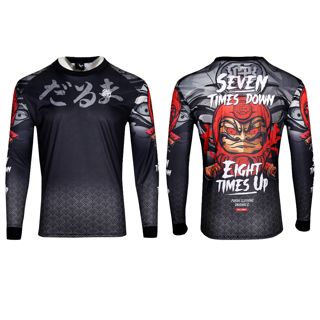 Long Sleeve Motorcycle Jersey For Men Riding Sublimation Shirt Motor Drifit Jersey Racing Sports ...