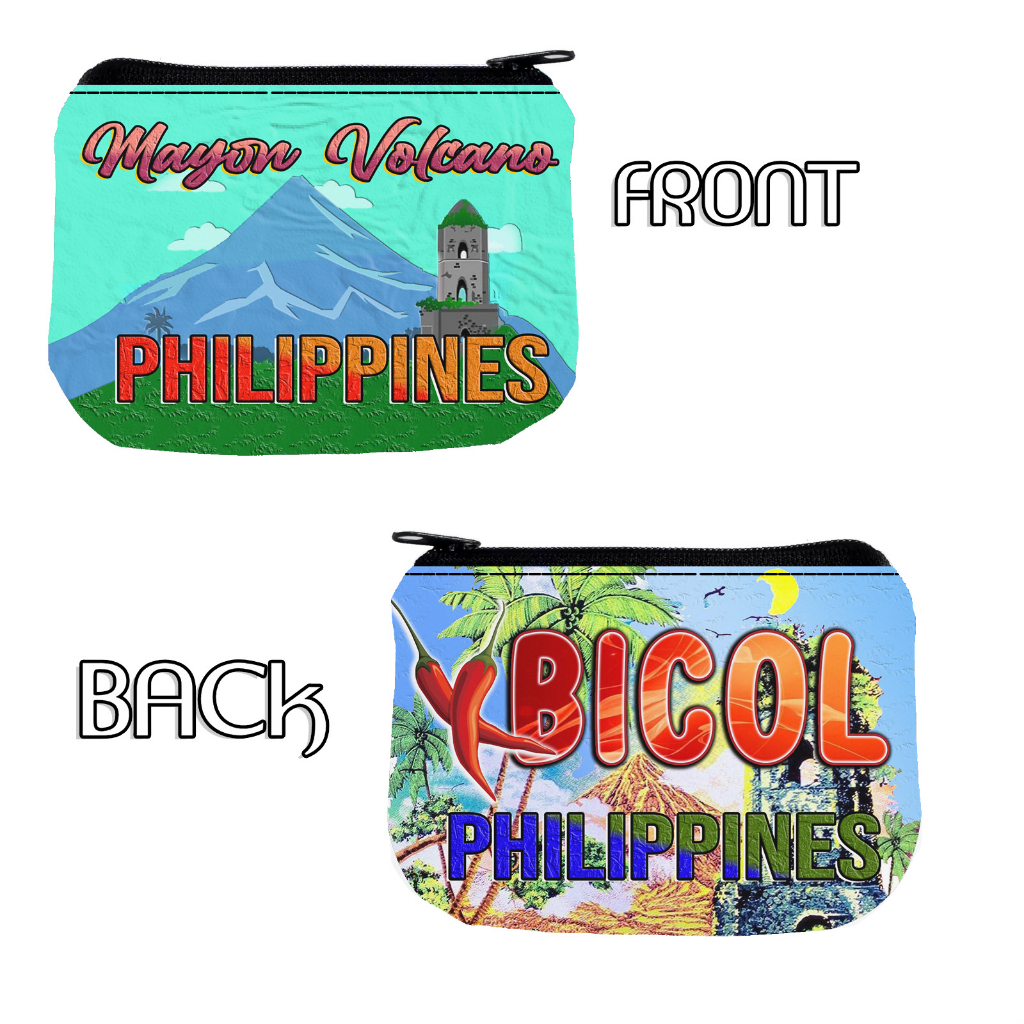 WALLET MAYON BICOL PHILIPPINES COIN POUCH | Shopee Philippines