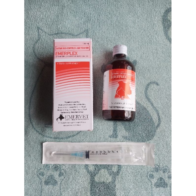 EMERPLEX Vitamin B-complex 12OML | Shopee Philippines