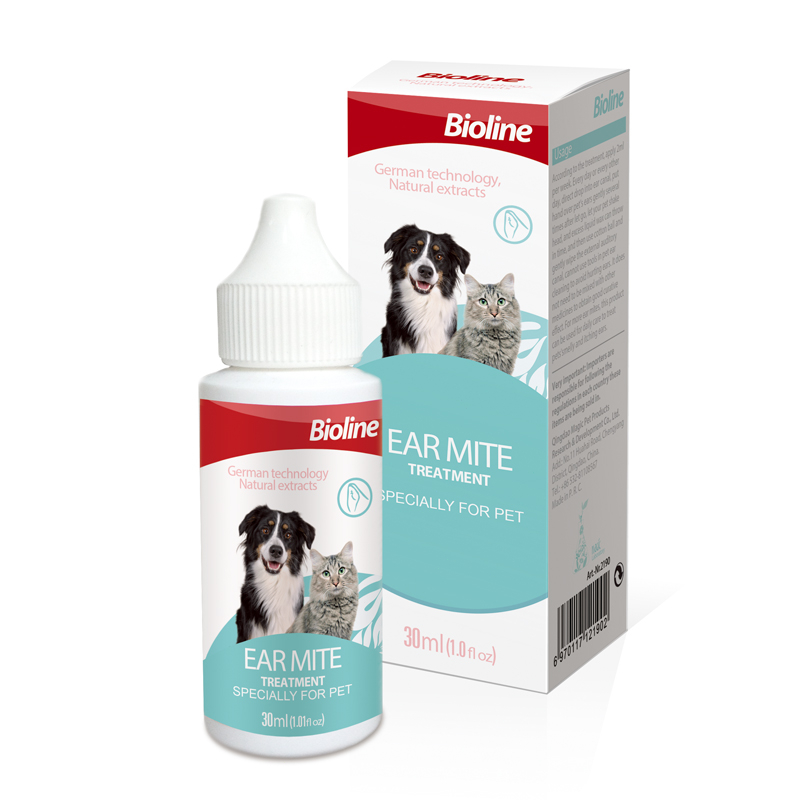 Bioline 50ML Tear Stain/Eye Care /Ear Care/Ear Mites/Training Spray ...
