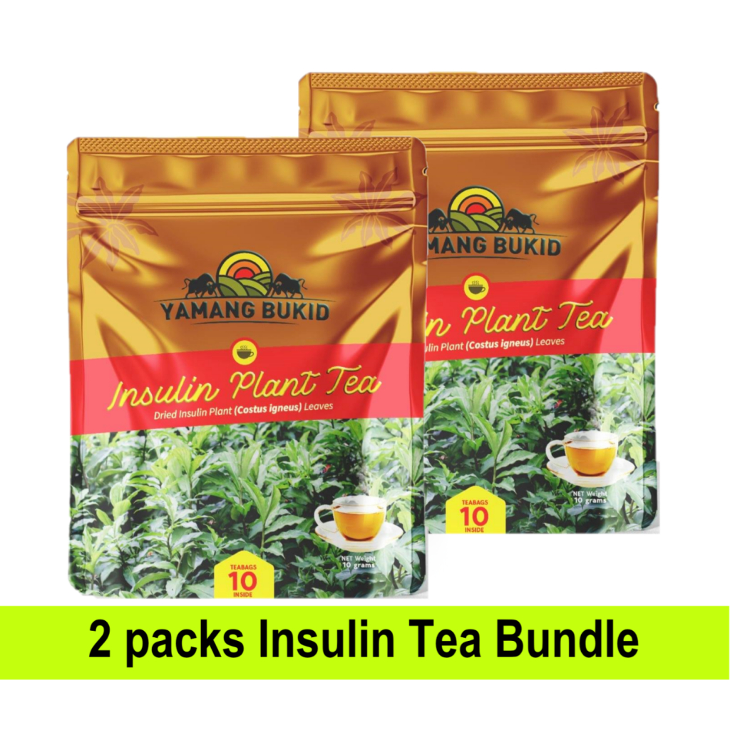 [WIth Freebie] Yamang Bukid Insulin Plant Tea 2 Pack Bundle | Shopee ...