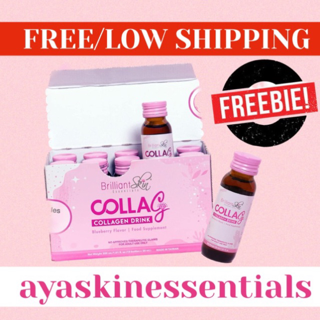 ORIGINAL BRILLIANT COLLA G COLLAGEN DRINK PER BOX | Shopee Philippines