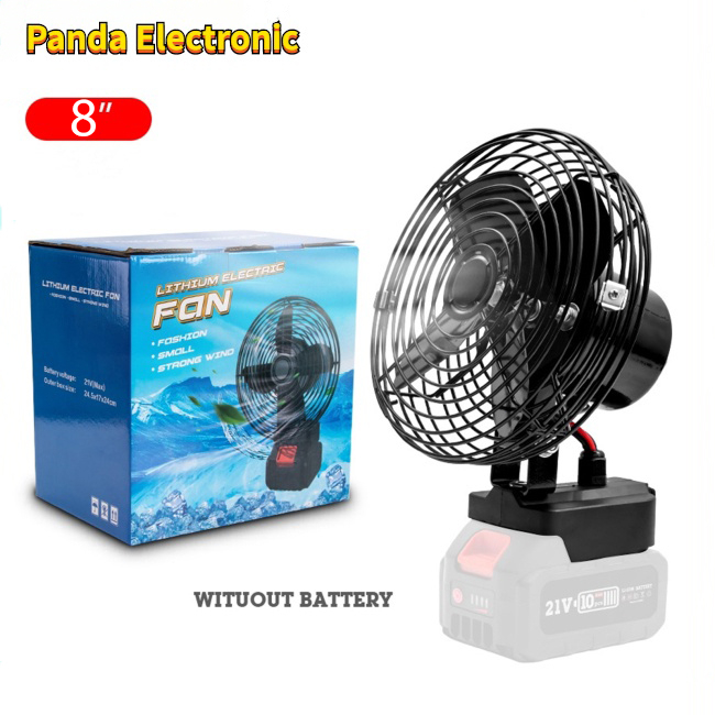 Portable High-power Fan 2 Level Adjustable Industrial Cordless Fans ...