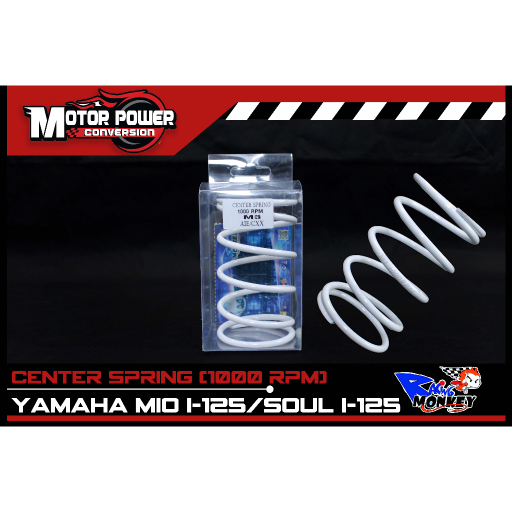 racing monkey center spring mio i 125 mio soul i 125 1000RPM | Shopee ...