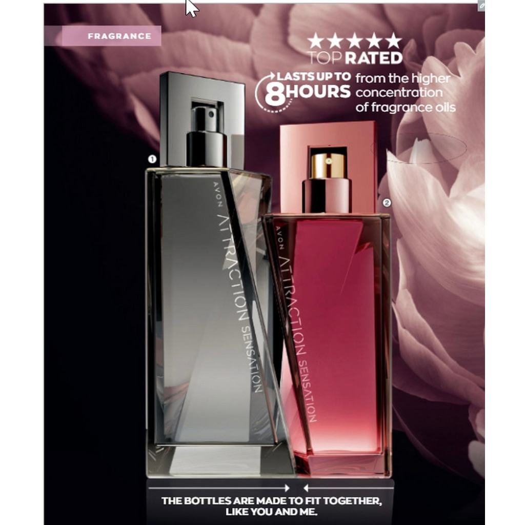AVON Attraction Sensation For Her Eau de Parfum | Shopee Philippines