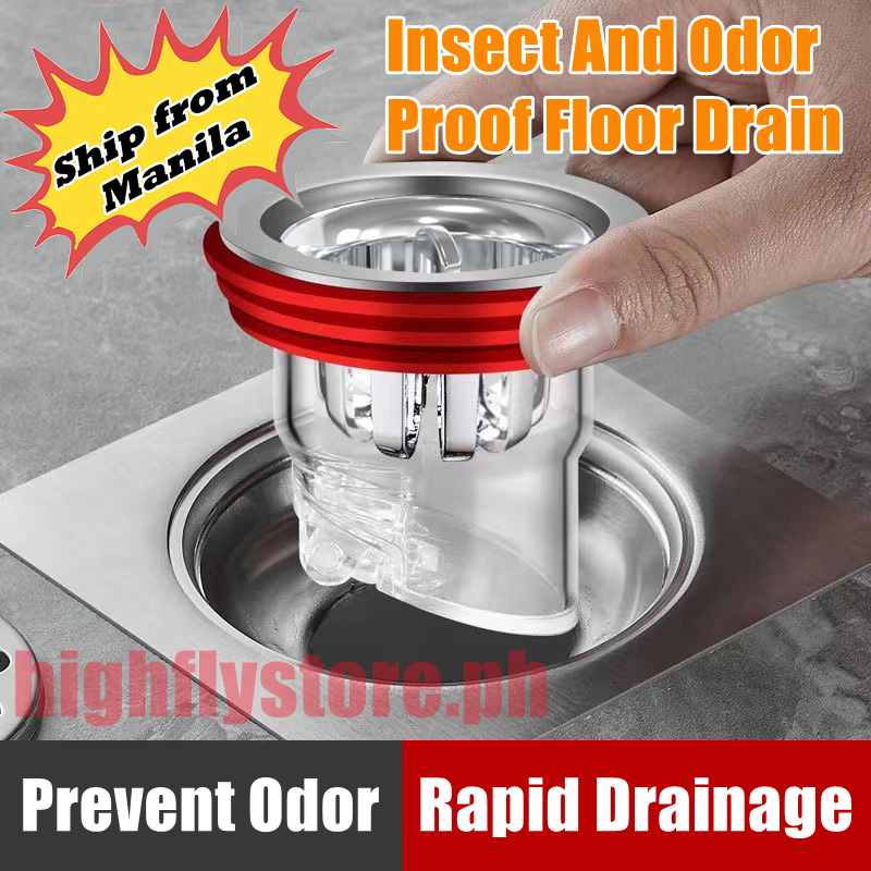 ABS magnetic floor drain core universal insect and odor resistant floor ...