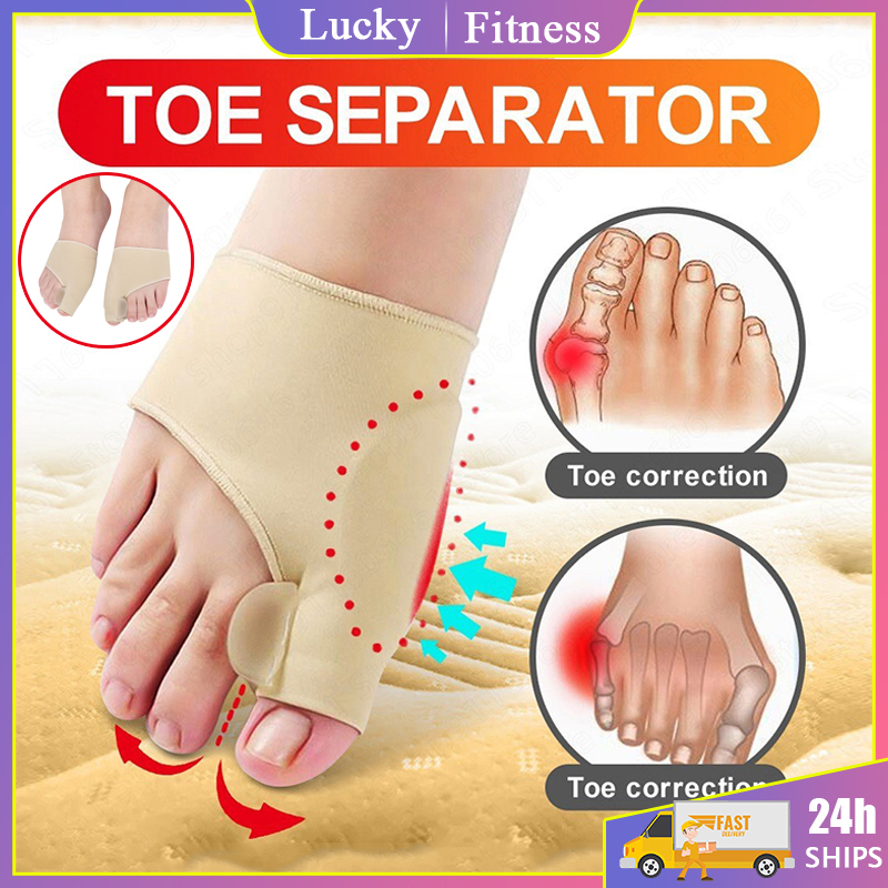 2pcs Bunion Big Toe Hallux Valgus Corrector Orthotics Bone Thumb Toes ...