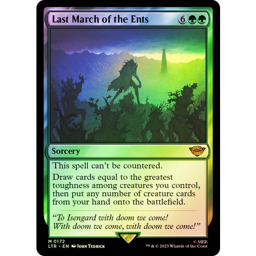 Last March of the Ents - Universes Beyond: The Lord of the Rings: Tales ...