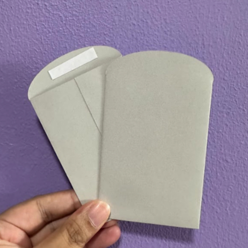 Money Envelope Plain Color Tag Card Envelope ATM Size | Shopee Philippines
