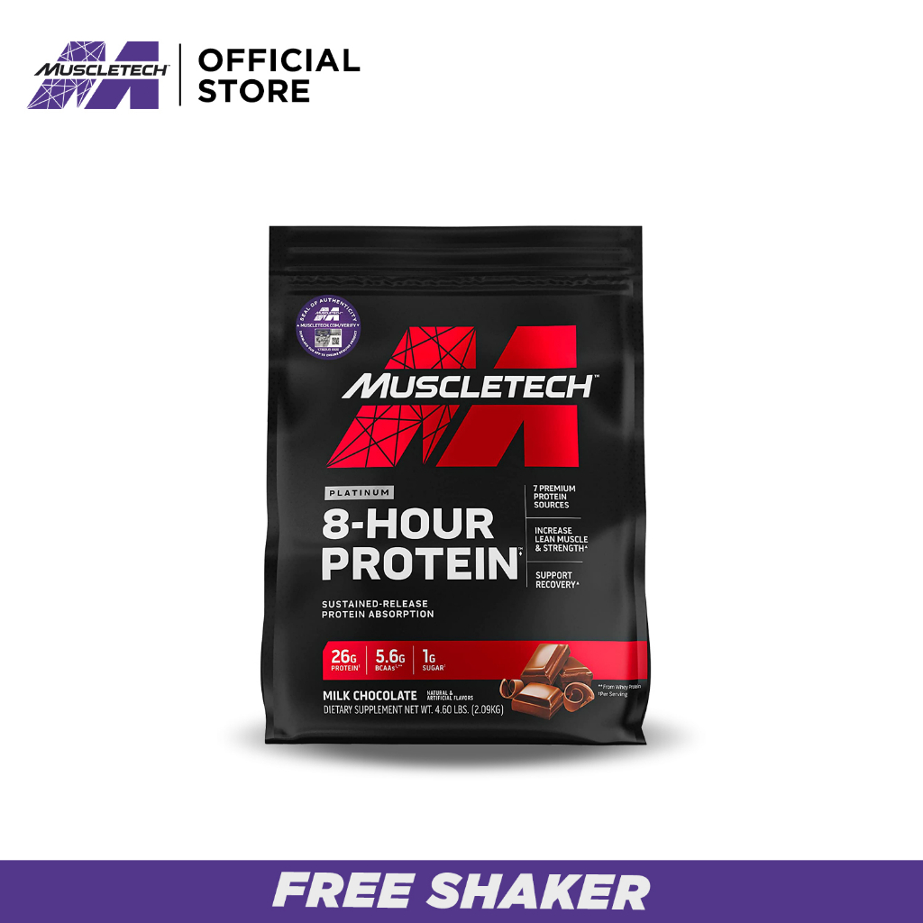 MUSCLETECH 8 Hour Protein 4lbs | Shopee Philippines