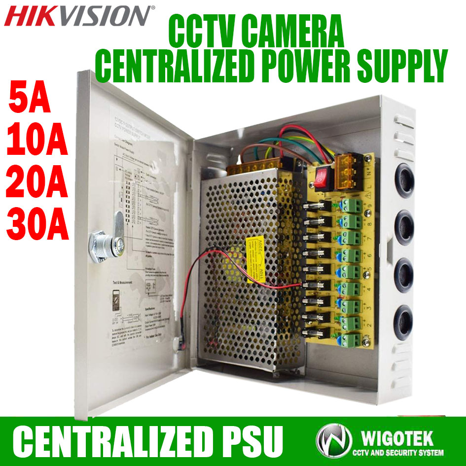 CCTV CENTRALIZED POWER SUPPLY 5A,10A,20A,30A | Shopee Philippines