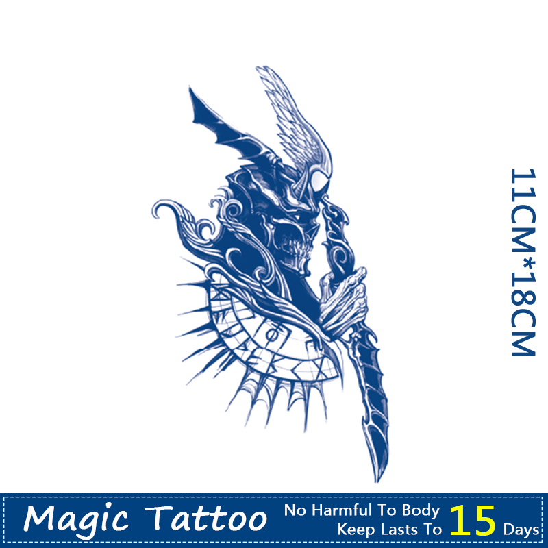 【WOOW】Fake Tattoos Lasts To 15 Days Tattoo Sticker Waterproof Long ...