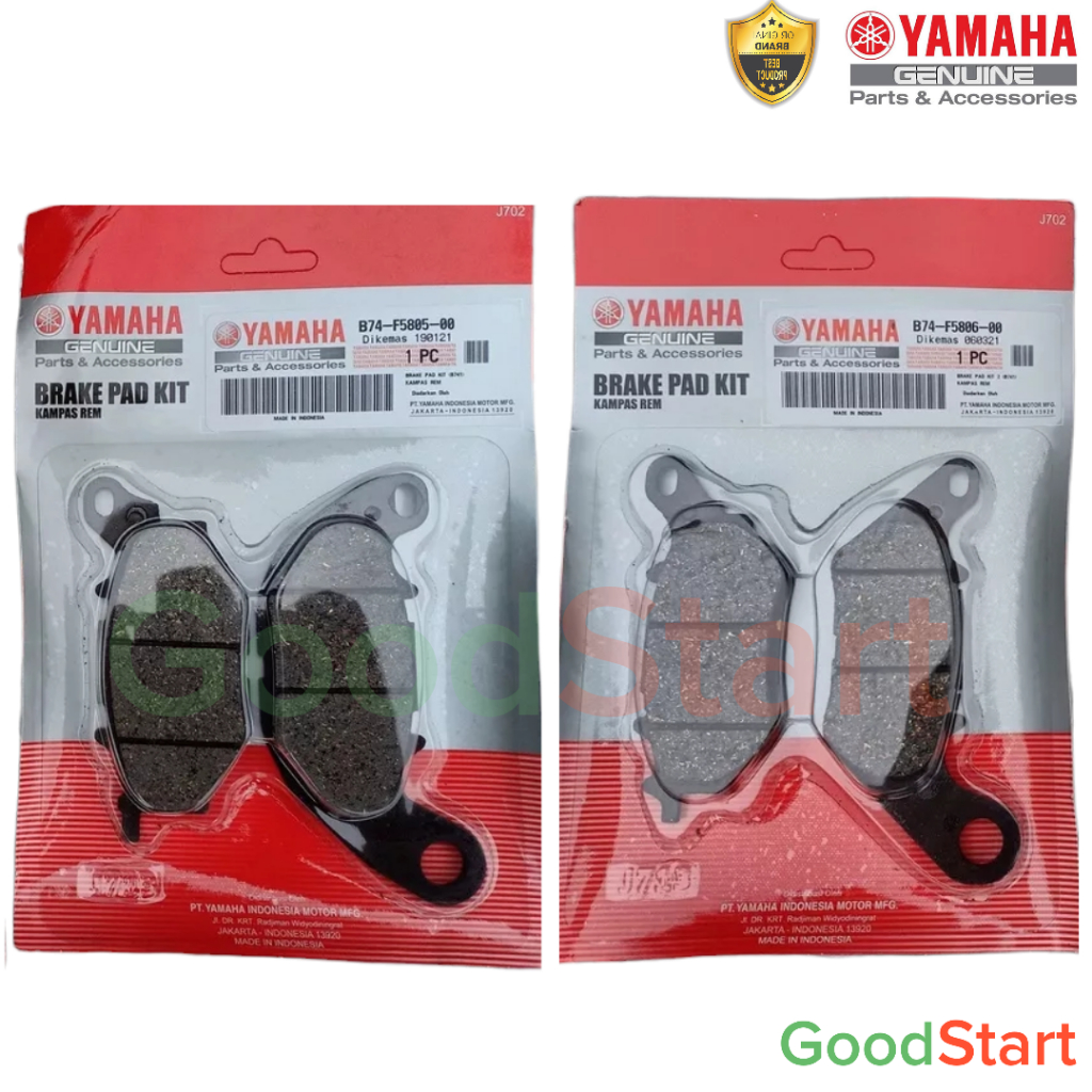 YAMAHA XMAX 300, R3, MT25, MT03, R25 BRAKE PADS | Shopee Philippines