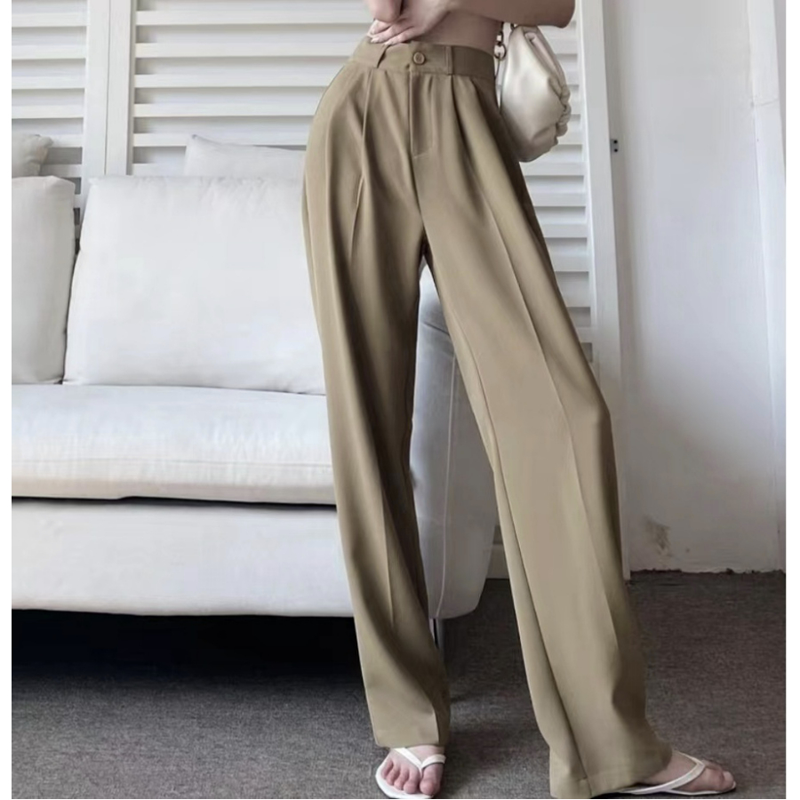 Kinwoo 26-31 High Waist Trouser Pants Women's Professional Suit Pants ...