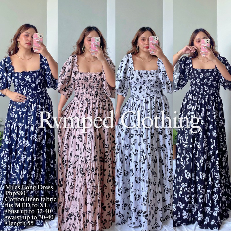 RVMPED Miles Maxi Dress | Shopee Philippines