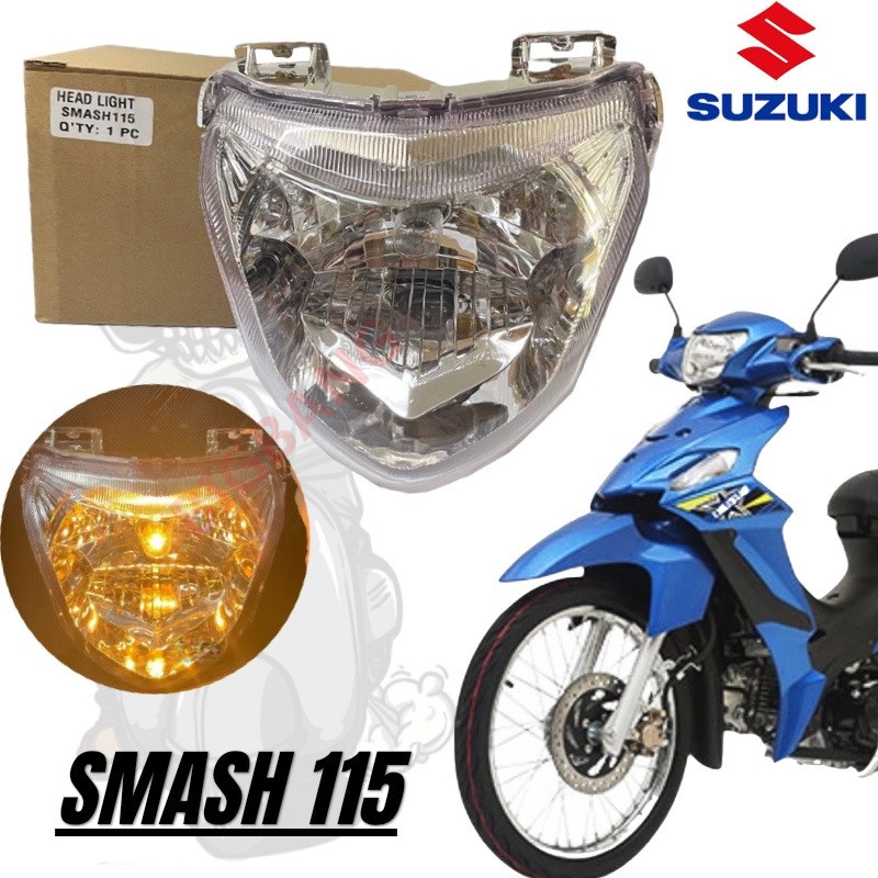 BIGBANG Motorcycle Suzuki Smash 115 Headlight Assembly | Shopee Philippines