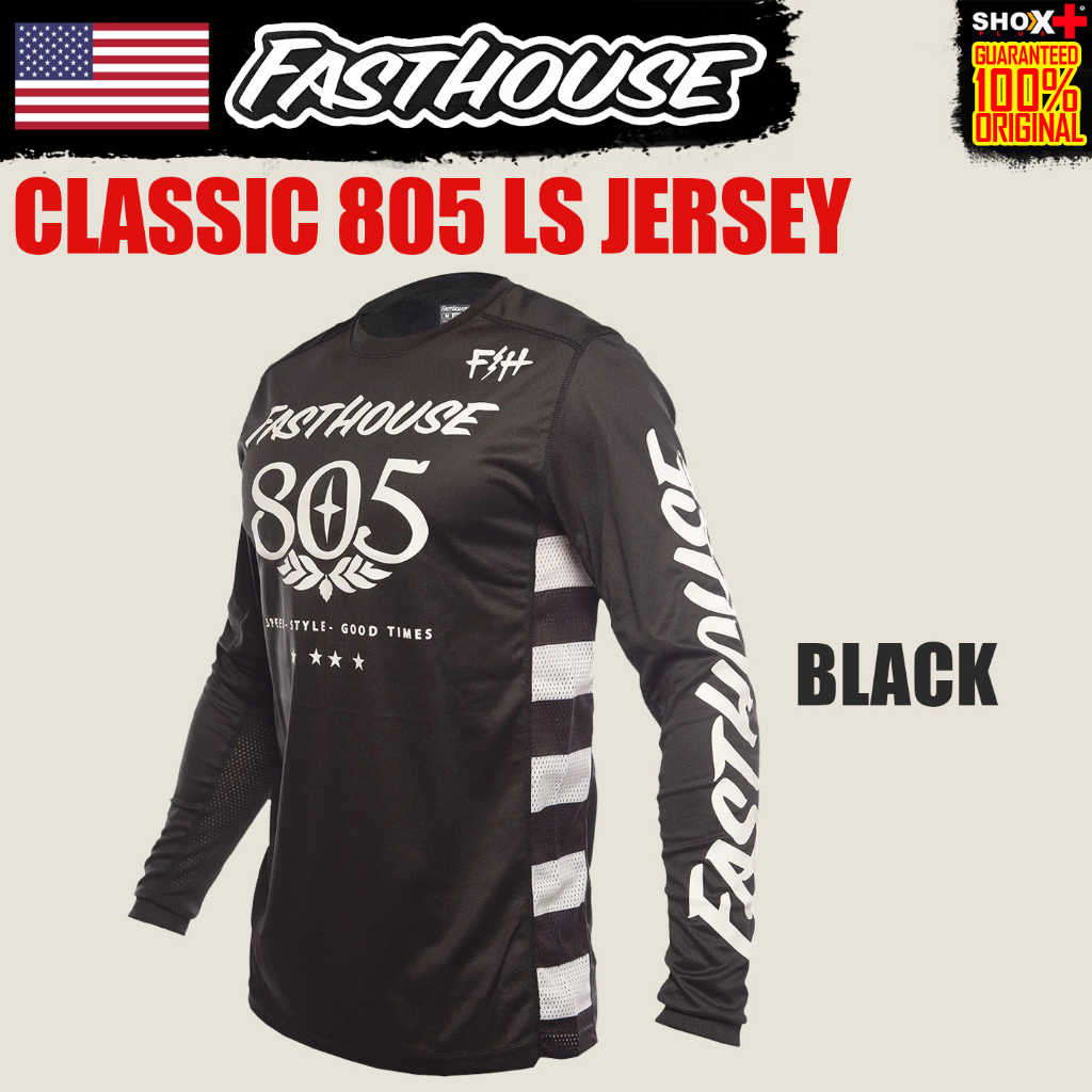 FastHouse USA Classic 805 MOTO / MTB Longsleeve Jersey - GUARANTEED 100 ...