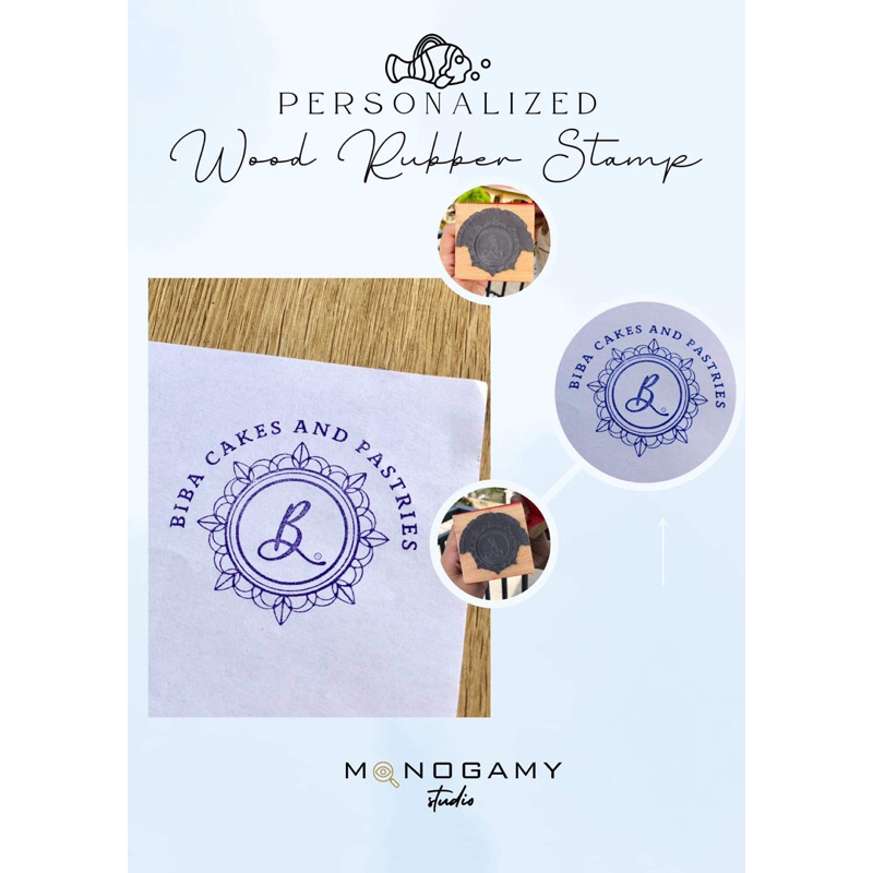 Customized Logo Rubber Stamp | Shopee Philippines