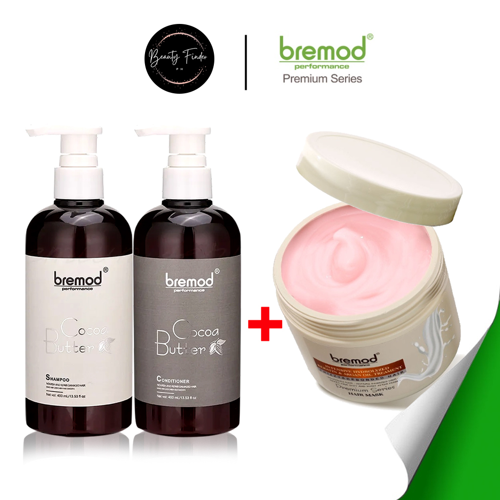 Bremod Premium Series Hair Shampoo&Conditioner Repair dry and frizzy ...