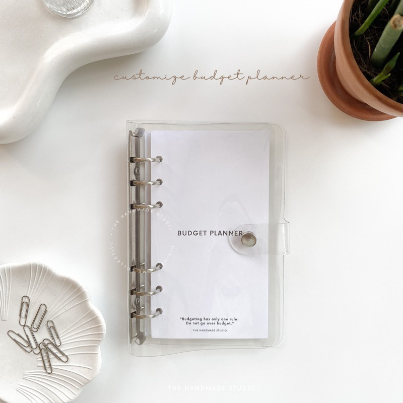 A6 Clear Budget Planner | Shopee Philippines