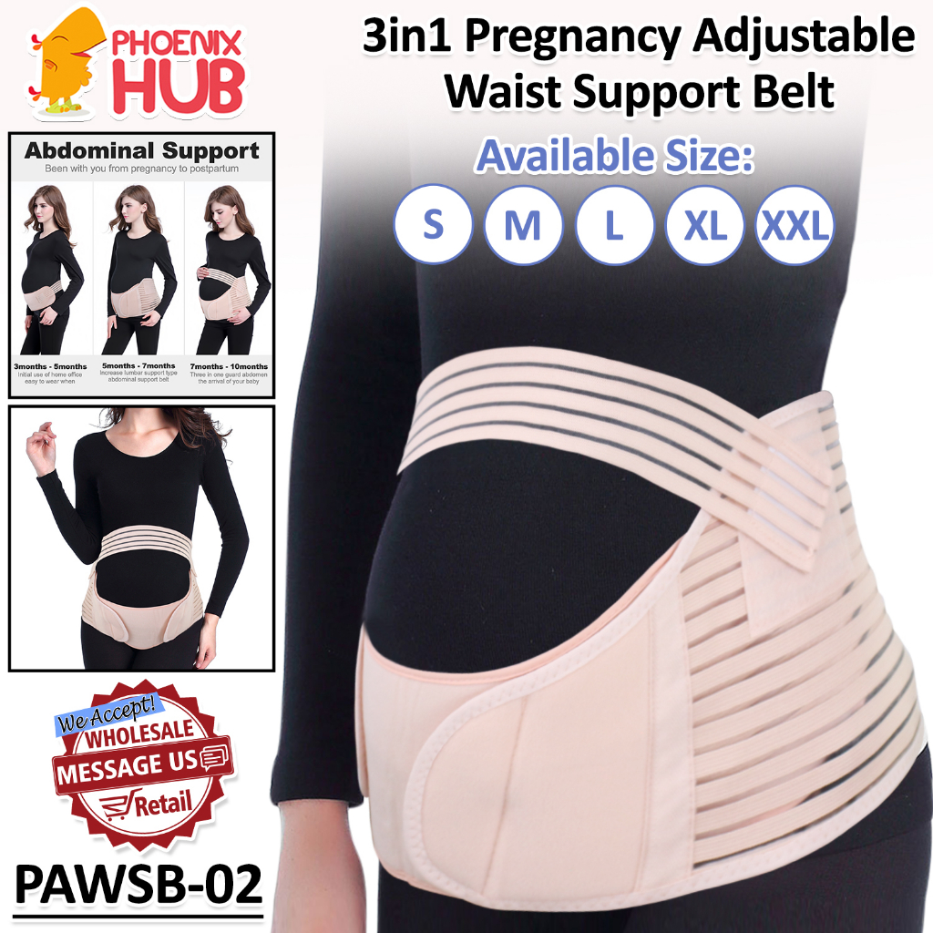 Phoenix Hub PAWSB-02 Pregnant Women Belts Maternity Waist Care Abdomen ...