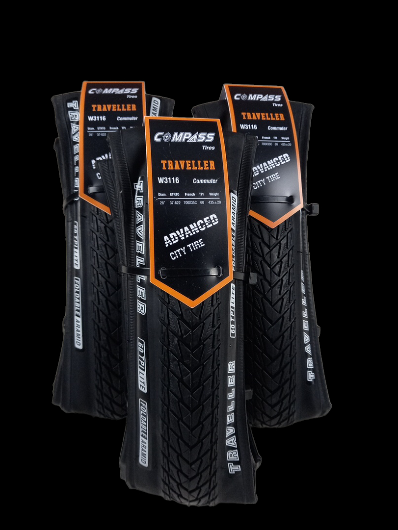 COMPASS 700 X 35C W3116 TRAVELLER HIGH QUALITY COMPASS BICYCLE TIRE FOR ...