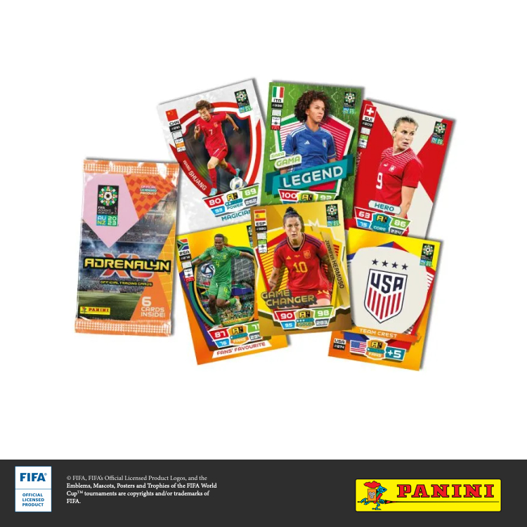 2023 FIFA Women's World Cup AU & NZ Adrenalyn XL Card Pack | Shopee ...