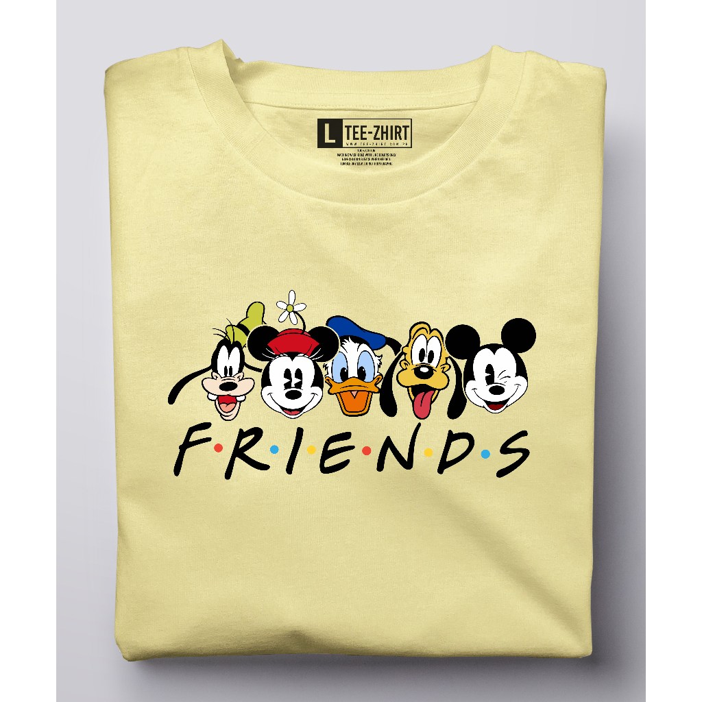 ZAMARA Tee-Zhirt Mickey with Friends 1 Graphic Print T-shirt Unisex for ...