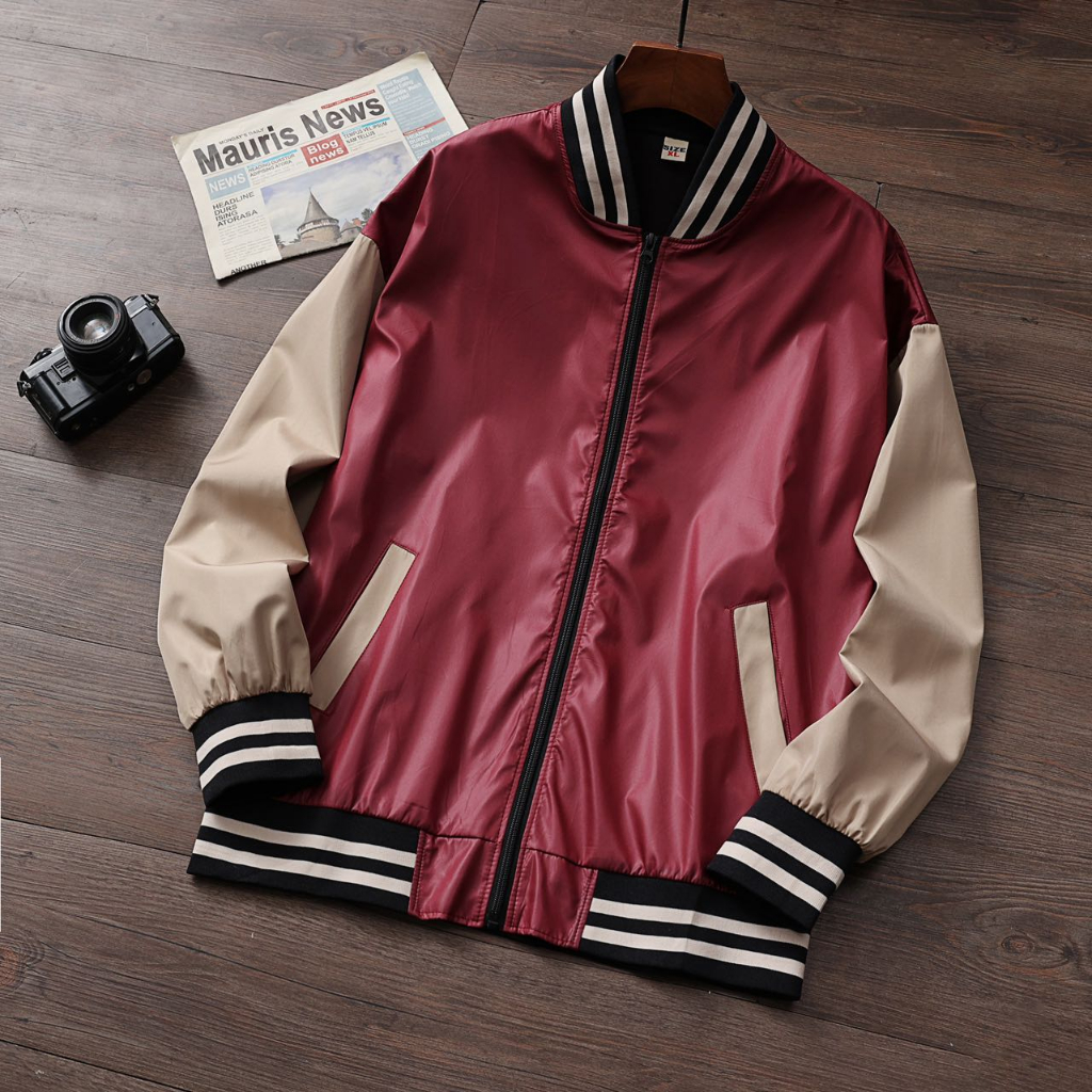 Men's Korean Jacket Bomber Jacket Men‘s fashion Baseball Jacket Casual ...