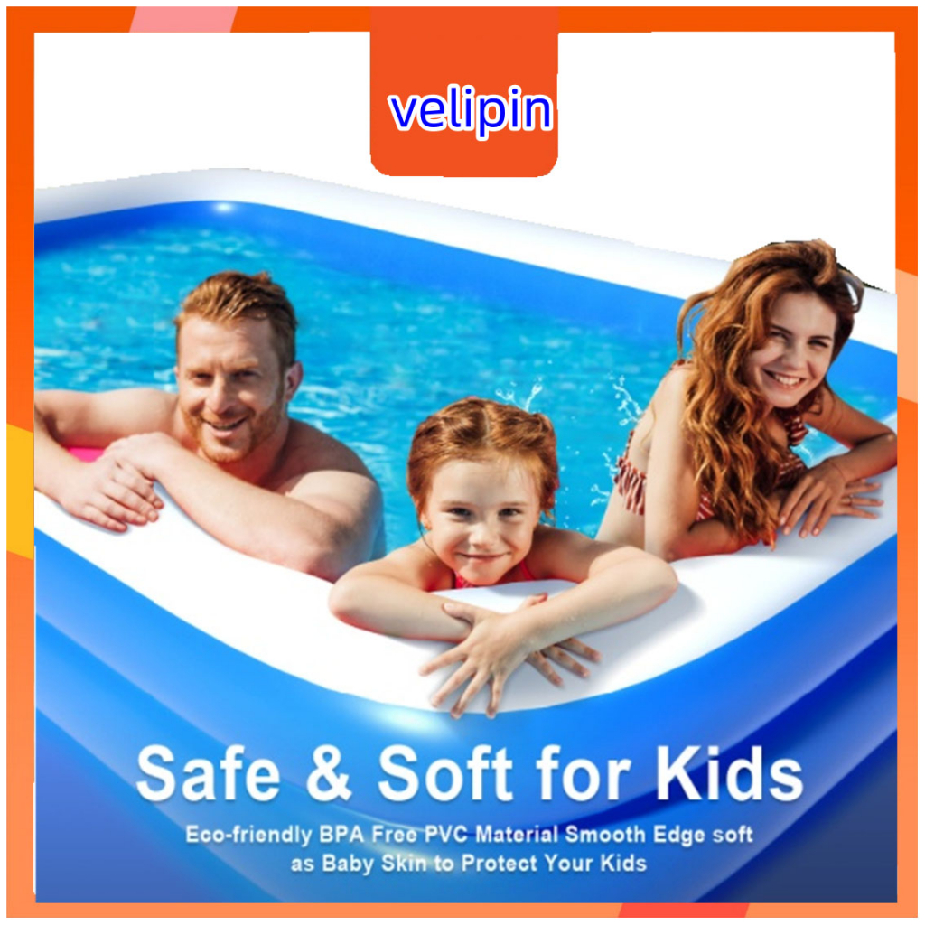 Luna inflatable pool, pool ng mga bata, pool ng sanggol, air pump, paglangoy | Shopee Philippines